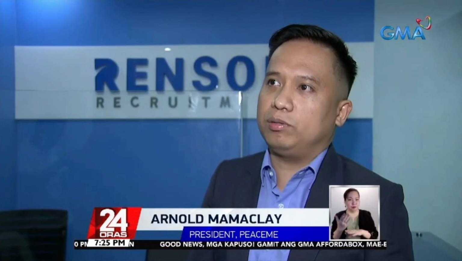 DEPLOYMENT OF FILIPINO WORKERS TO SAUDI ARABIA RESUMES IN NOVEMBER: RENSOL RECRUITMENT ...